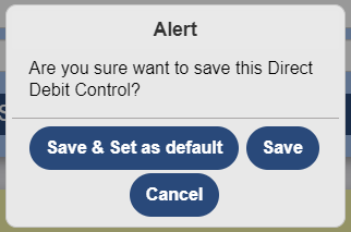 How to set up Direct Debit control – OurProperty