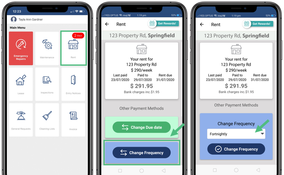 How to Change your Rent Frequency – OurProperty